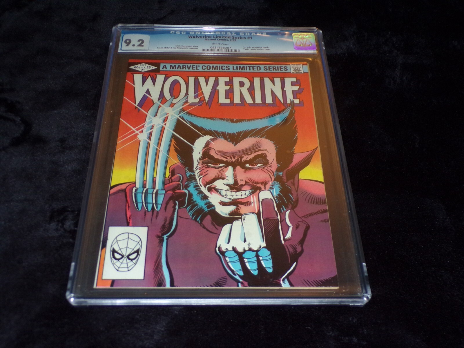 WOLVERINE 1 2 3 4 LIMITED SERIES MARVEL COMICS 1982 LOT MILLER CLAREMONT CGC 9.2 | eBay