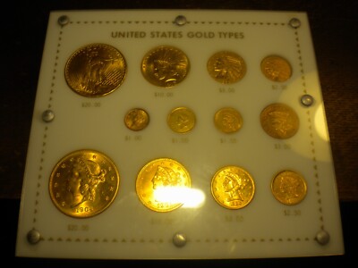 RARE U.S. Gold, -Coin set 20s 10s 5s 2.5s 1.00s | eBay