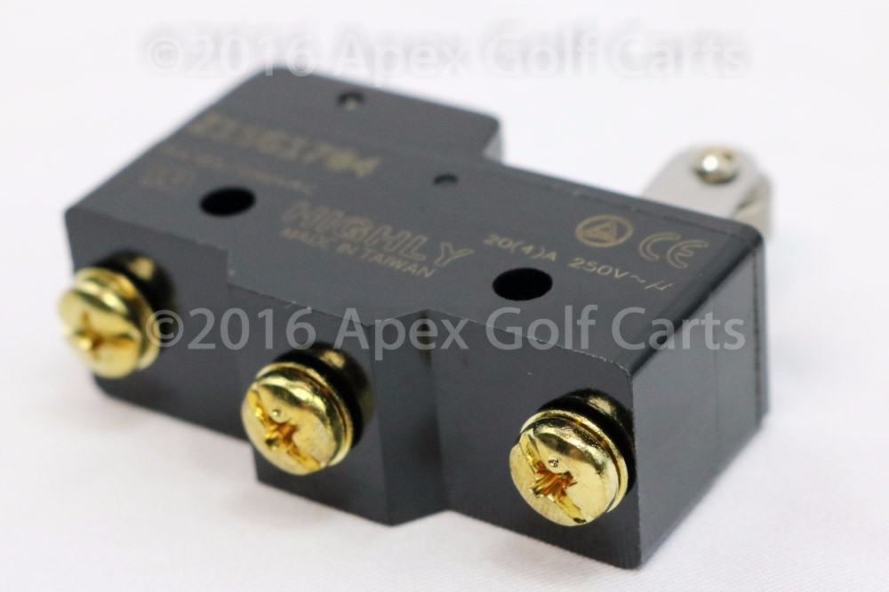 EZGO Brake/Accelerator Pedal Micro Switch (3 Terminal) TXT/Marathon Gas ...
