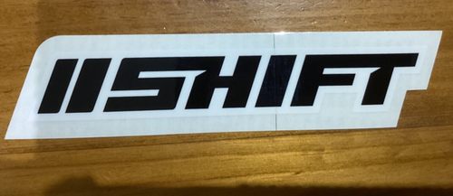 Shift Decal core 7” Black White Sticker Decal MX BMX Dirt Bike Shift ...