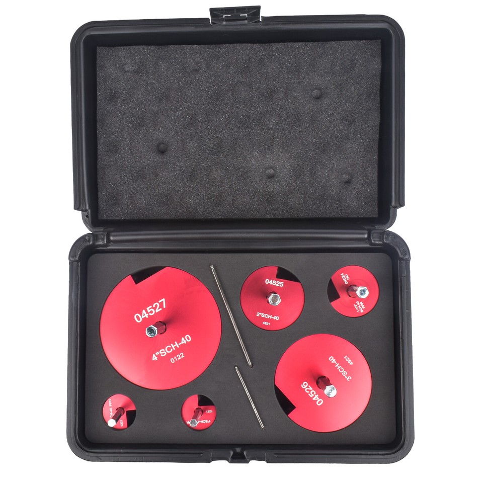 For Reed Tool Clean Ream Extreme Plastic Pipe Fitting Reamer Kit 04529 ...