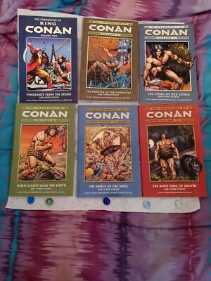 The Chronicles of Conan & King Conan Bundle - Graphic Novel Collection ...