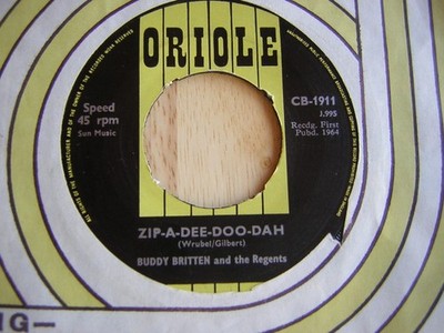 Buddy Britten - Zip-A-Dee-Dooh-Dah / I Guess I'm In The Way, 7", (Vinyl ...
