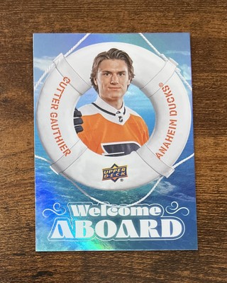 2024-25 Upper Deck Series 2 Welcome Aboard Cutter Gauthier #WA-7 (RC ...