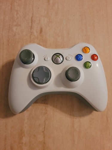 Official OEM Microsoft Xbox 360 White Controller Tested And Works | eBay