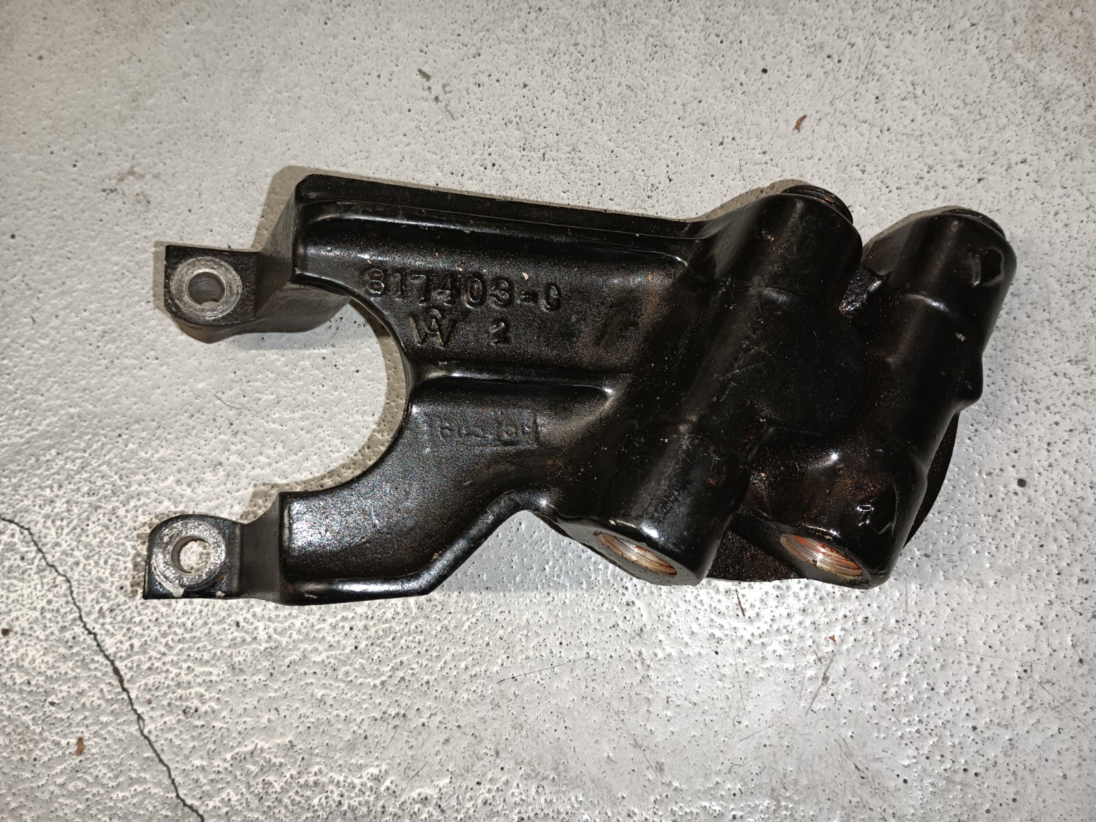 Good used oem mercruiser remote oil filter bracket 817403A4 | eBay