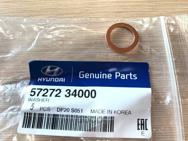 Genuine OEM Hyundai 5727234000 Power Steering Pressure Hose Seal Ring ...