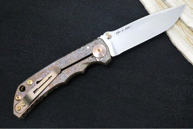 Spartan Blades HARSEY Titanium Folder 2023 Special Edition Relic - Drop ...
