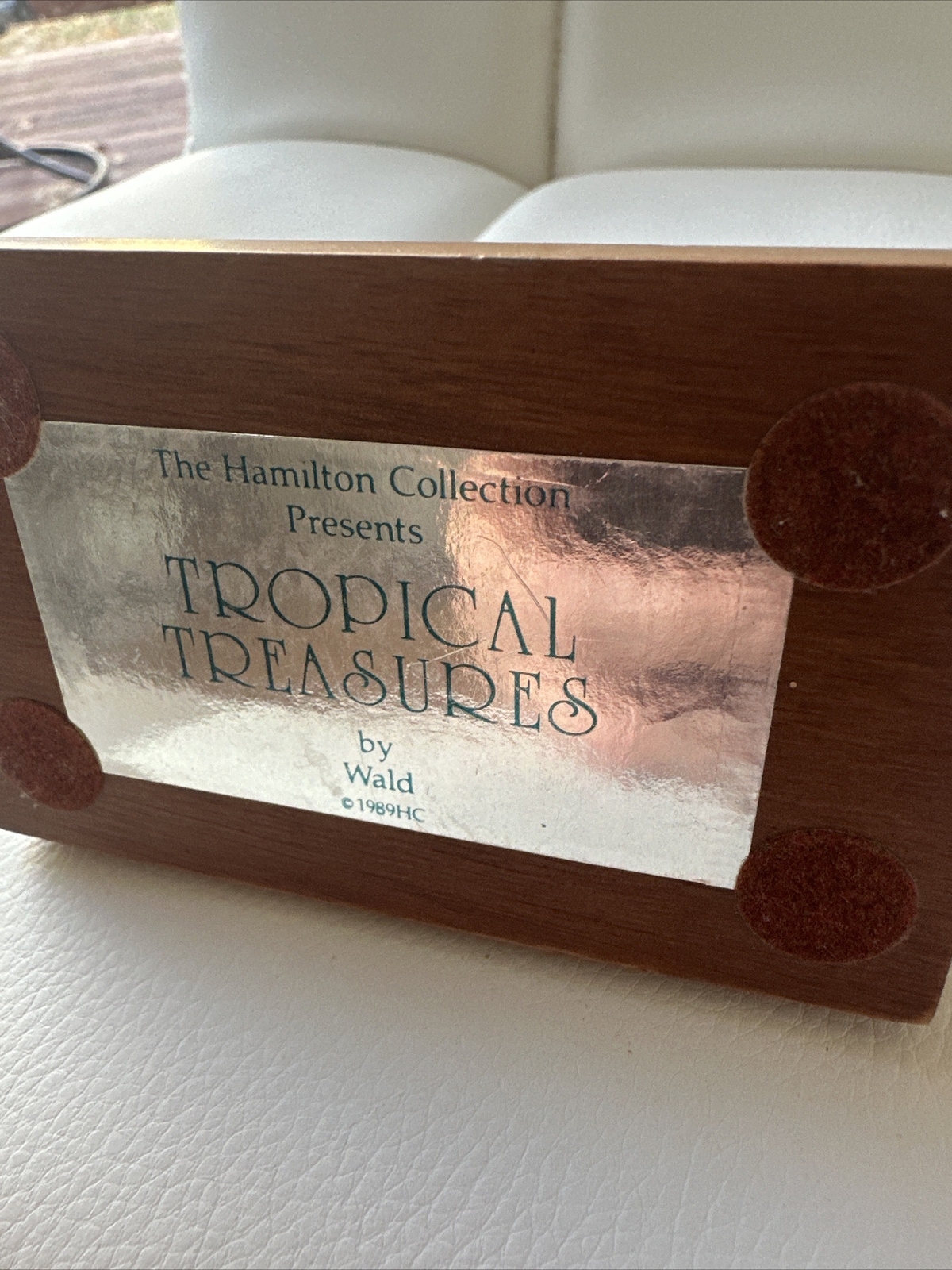 Vintage Lucite Fish Tank Paperweight Coral Aquarium Artist Signed Wald ...