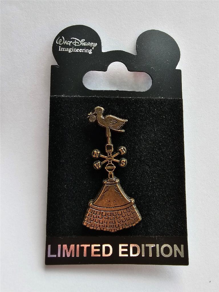 WDI Disney Weathervane Series - Dumbo the Flying Elephant Mr. Stork Pin ...