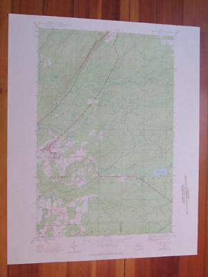 Mohawk Michigan 1976 Original Vintage USGS Topo Map | eBay