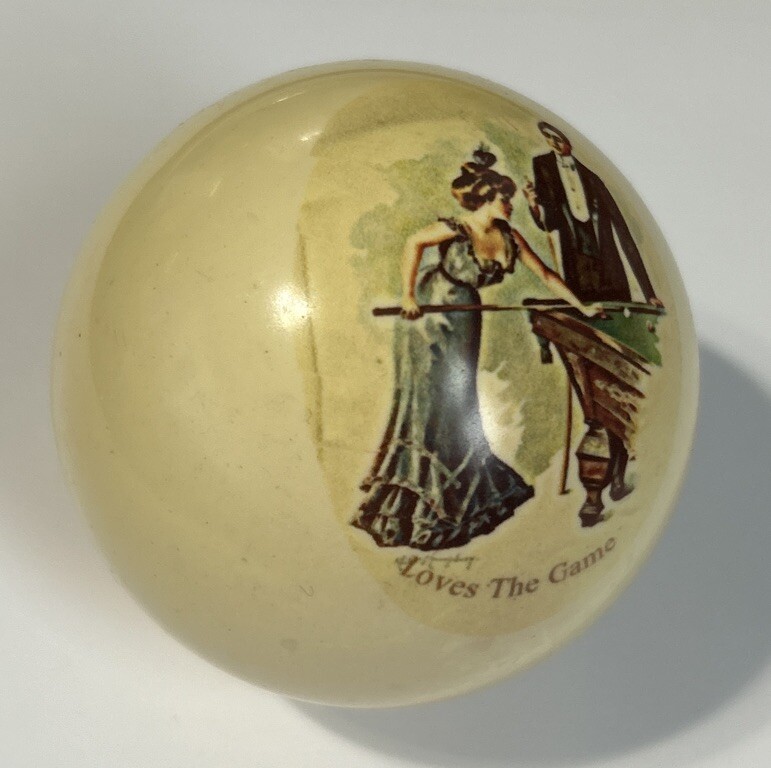 Pool/Billiards Loves The Game Old School Pool Room Scene Custom Cue ...