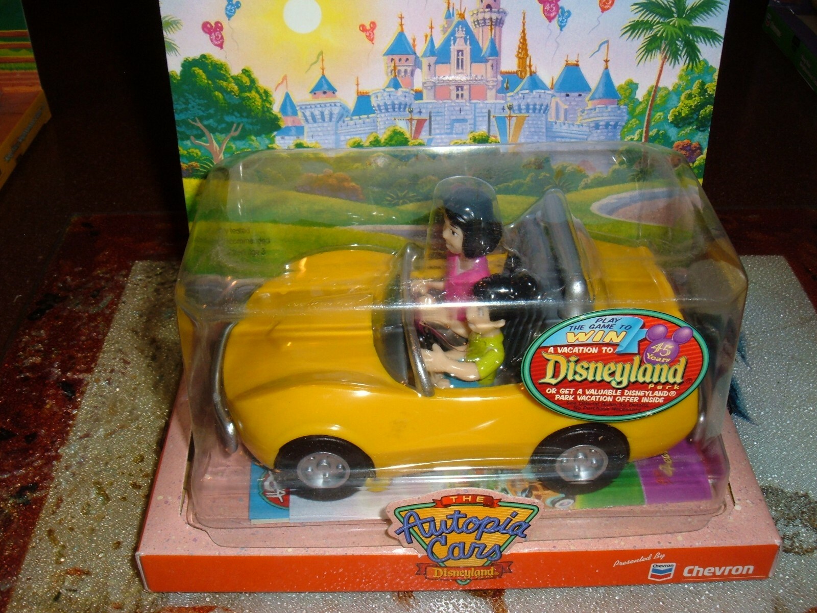 Chevron Cars Disneyland Autopia "Classic" 2000 New | eBay