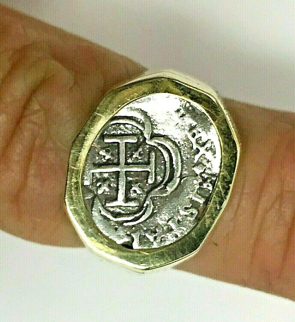 ATOCHA Coin Ring 14k Gold Sunken Treasure Shipwreck Coin Jewelry CUSTOM ...