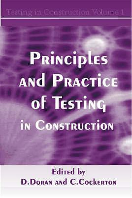 Principles and Practice of Testing in Construction: v.1 by Clive ...