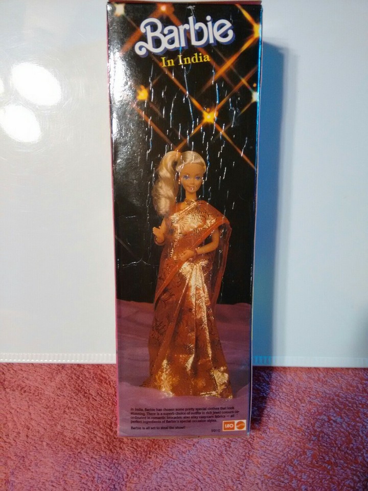 Mattel Leo Barbie In India Doll #9910 Made In India Brand New Magenta ...