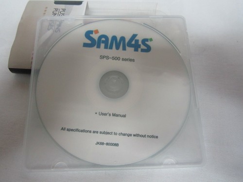 Sam4s SPS-500 Series User's Manual on CD | eBay