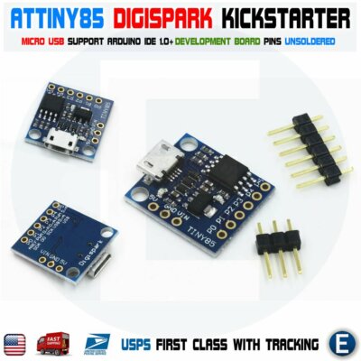 Digispark Kickstarter ATTINY85 Arduino General Micro USB Development ...