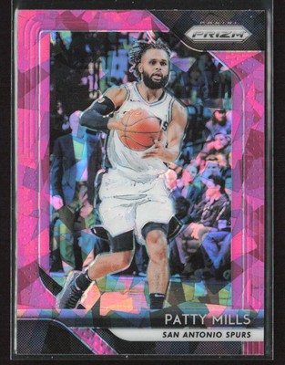 Patty Mills 2018-19 Panini Prizm #23 Prizms Pink Ice San Antonio Spurs ...