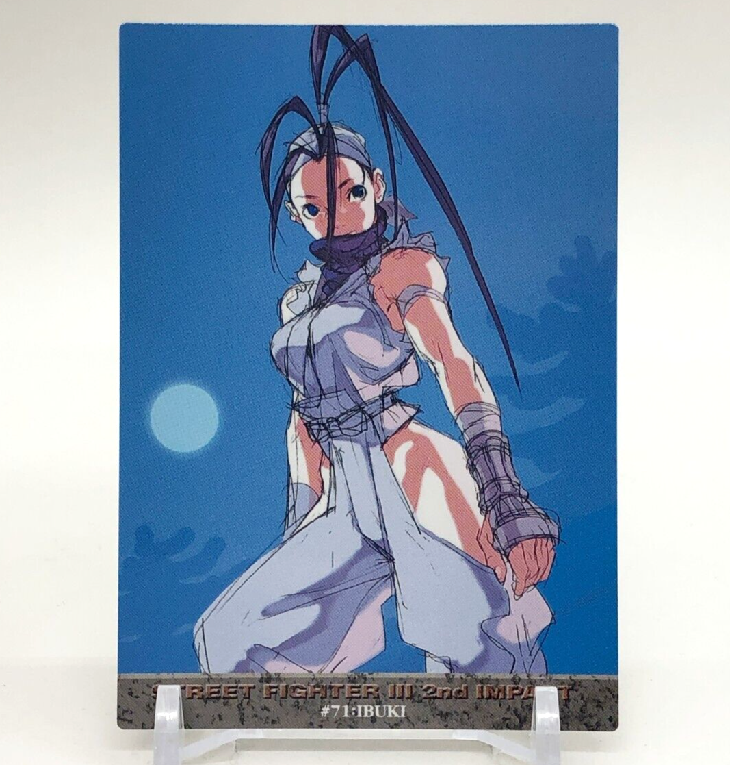 Ibuki Street Fighter ALL CAPCOM WORLD 98 Carddass Masters Bandai 1st ...