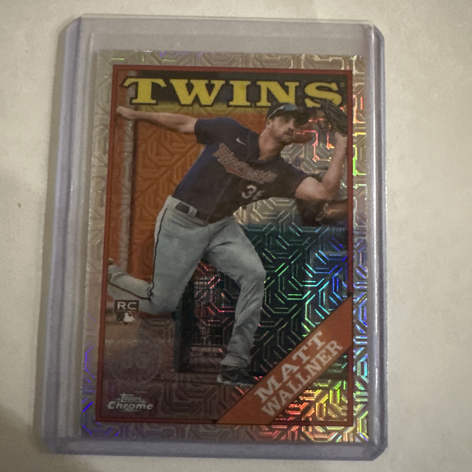 2023 Topps Chrome Matt Wallner Mojo Silver Pack RC #2T88C-71 1988 Retro ...