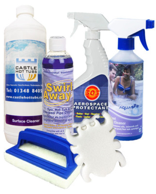 Hot Tubs Cleaning Maintenance Kit Spas Filter Cleaner 303 Swirl Away ...