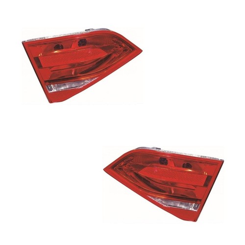 For Audi A4 Mk3 Saloon 4/2008-5/2012 Inner Boot Rear Lights Lamps Pair ...