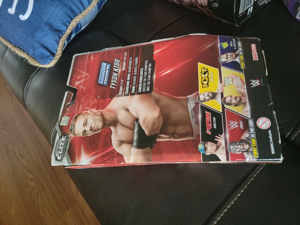 New In The Box Tyson Kidd Action Figure WWE Elite Collection Smack Down ...