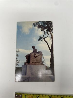 Ohio OH Akron Harvey Firestone Statue Howard Studios Postcard Old ...
