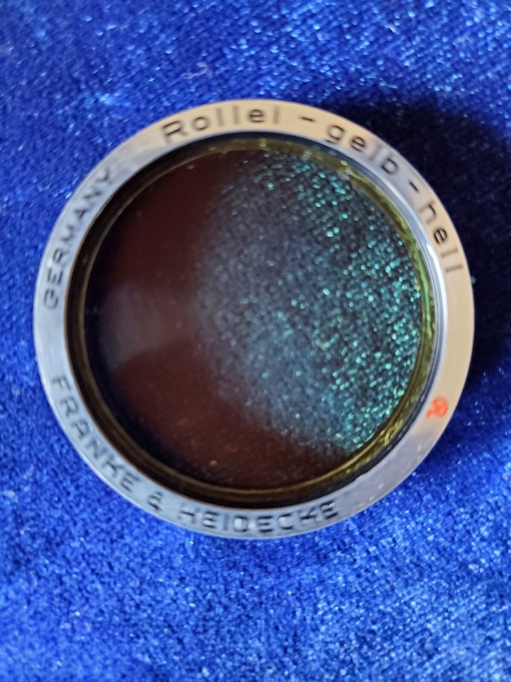 Rollei Gelb Hell Yellow Filter Lens Rolleiflex w Leather Case | eBay