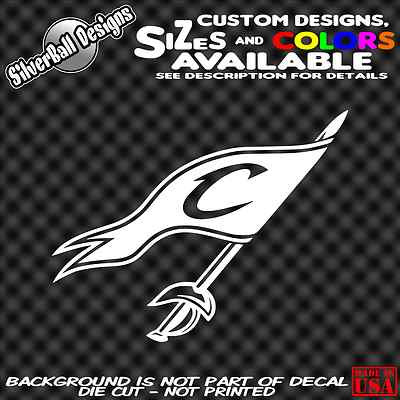 Cleveland Cavaliers Custom Vinyl decal CLE Cavs Tribe Browns NBA LaBron ...