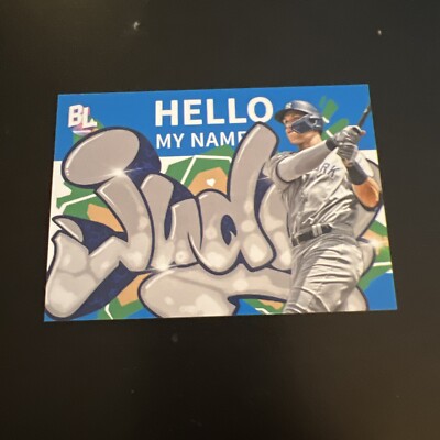 2023 Topps Big League Roll Call Wildstyle Edition #RC4 Aaron Judge | eBay