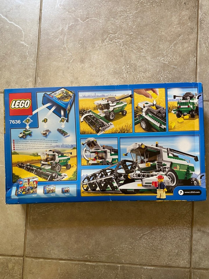 Lego 7636 Combine Harvester Lego City | eBay