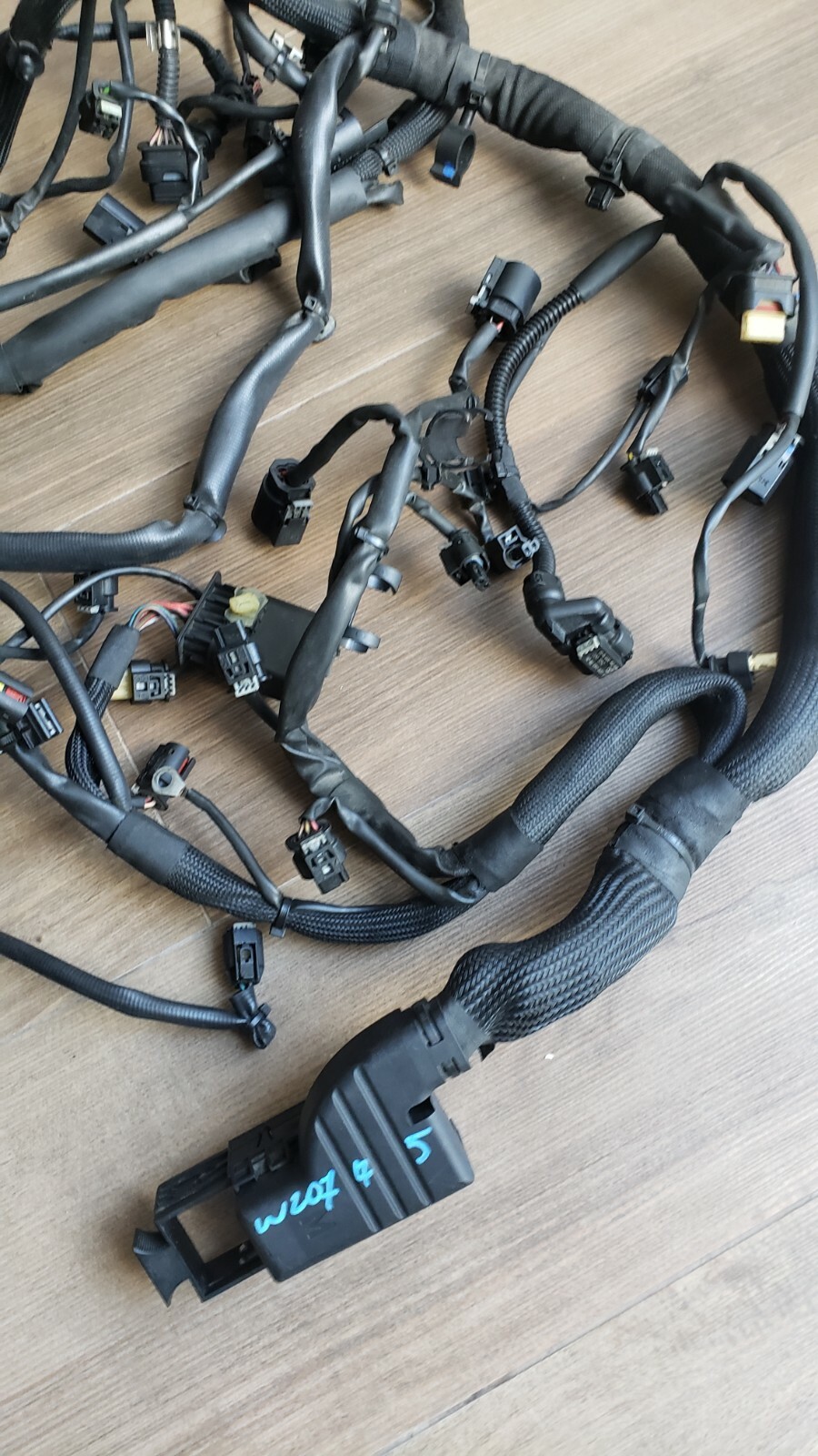 2012-16 MERCEDES-BENZ E350 W212 3.5L V6 M276 ENGINE COILS WIRING ...