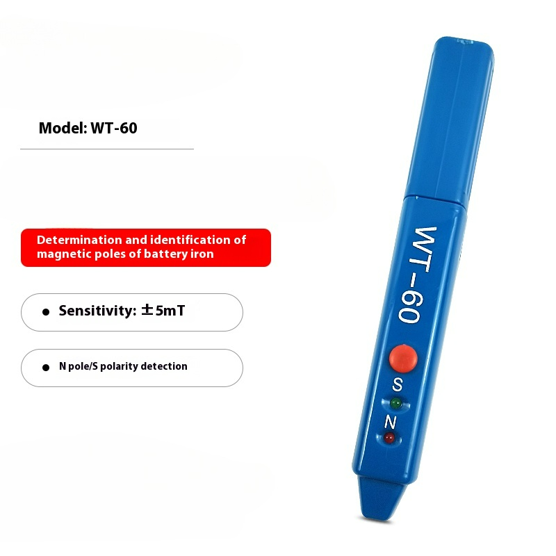 WT- 60 Magnetic Tester Pole Detector Identifier Magnet Portable General ...