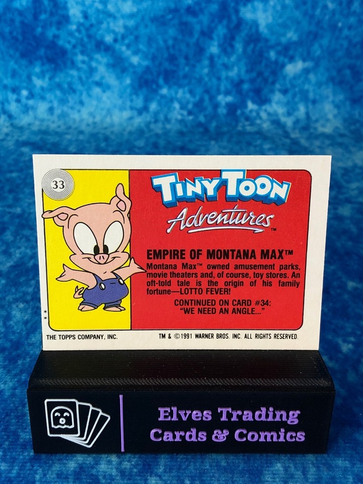 Tiny Toon Adventures UK VER SINGLE Non-Sport Trading card by Topps Ireland 1991 | eBay UK