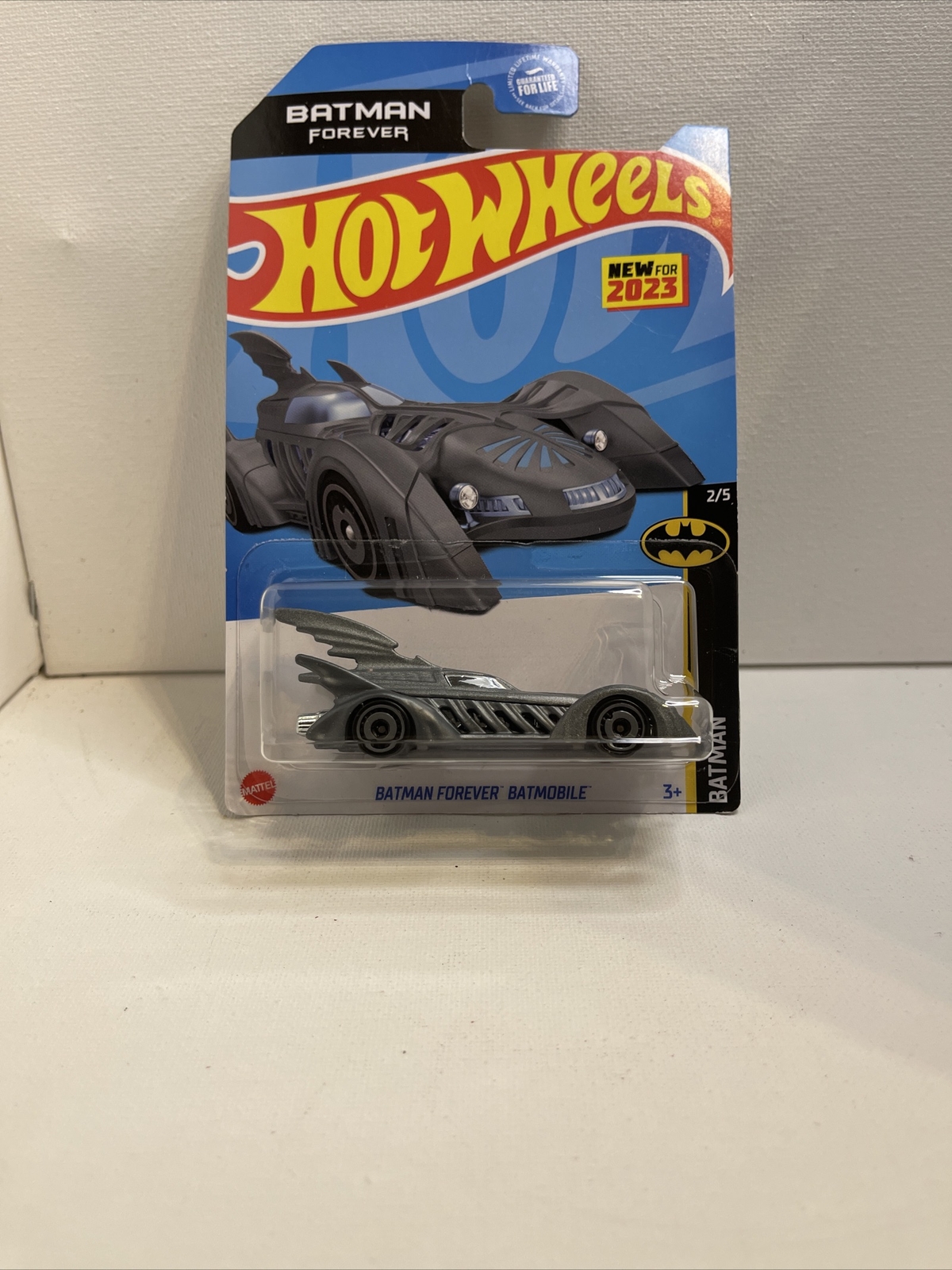 Hot Wheels Batman Forever Batmobile Gray Silver Toy DC Comics ...
