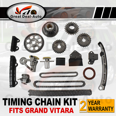 Complete Timing Chain Kit For Suzuki Grand Vitara 2.5L H20A H25A Escudo ...