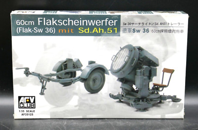 AFV 1/35 60cm Flakscheinwerfer Flak-Sw 36 Model Kit 35125 - New ...