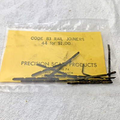 Precision Scale Products On3 Code 83 Rail Joiners (44 pcs) NOS | eBay