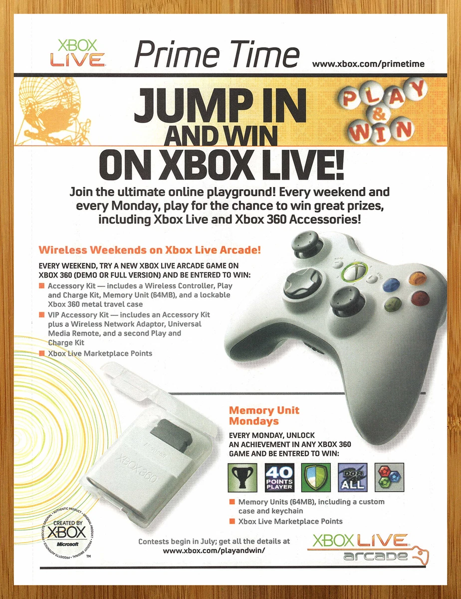 Xbox 360 Arcade Memory Card