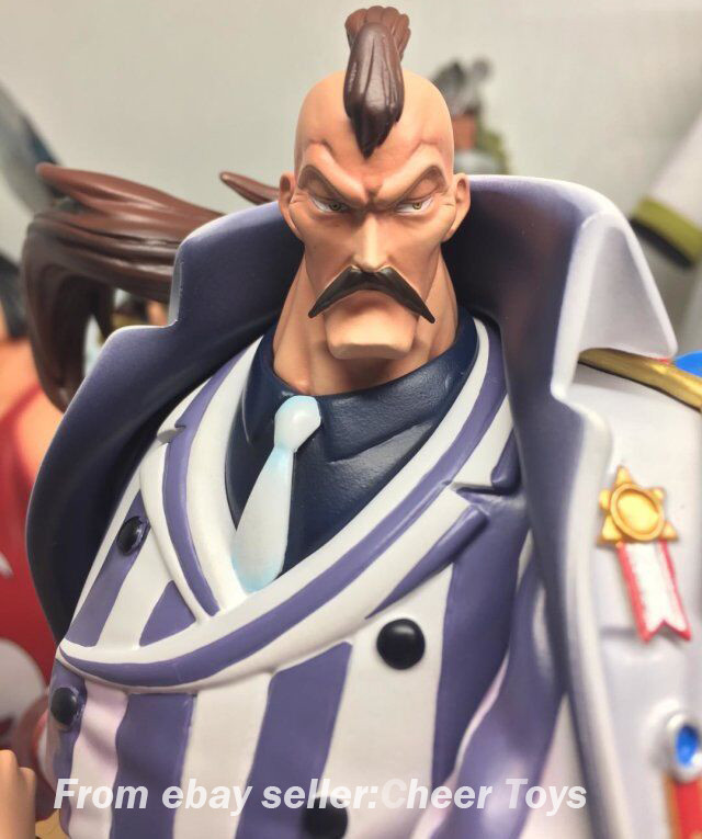 One Piece F.O.C Studio Momonga Figure Marine Lieutenant General Resin ...