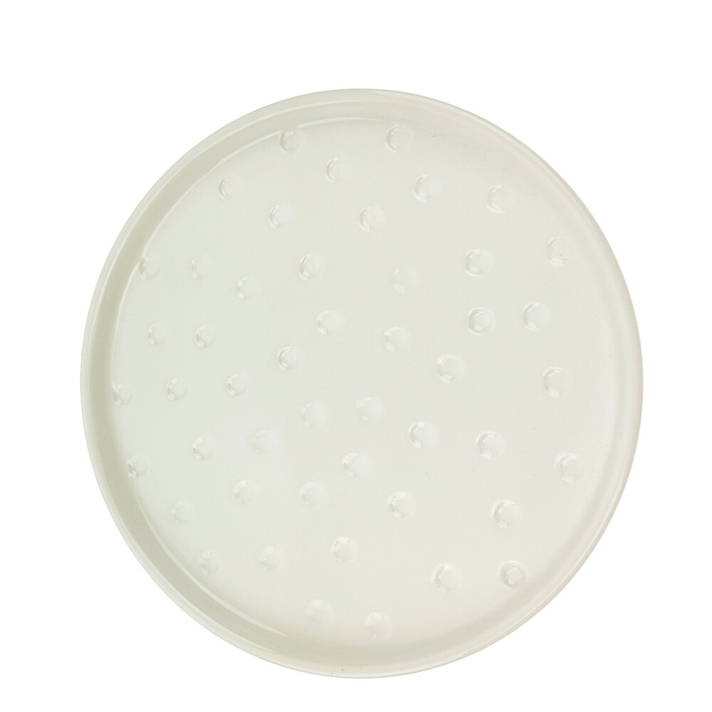 4x Urban 19cm Spotted Ceramic Saucer Home/Garden Plant Pot Drip Plate ...