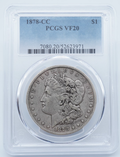 1878-CC Morgan Silver Dollar PCGS VF20 - U2189 | eBay