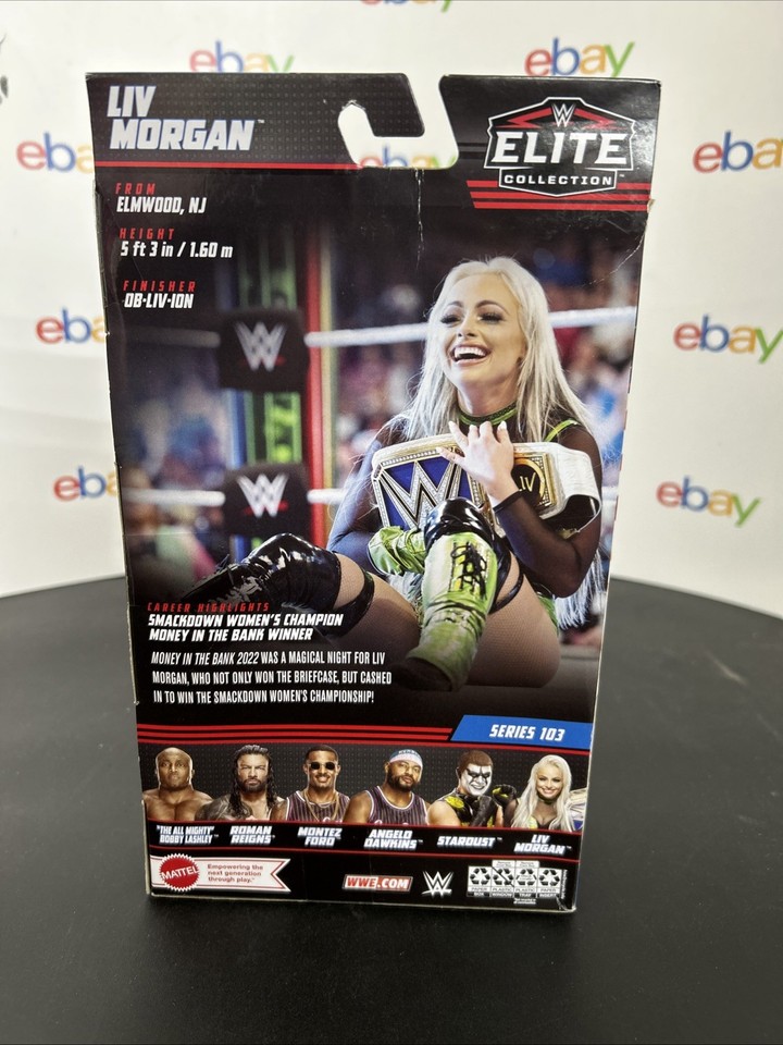 WWE Liv Morgan Elite Series 103 Wrestling Figure MITB Womens ...