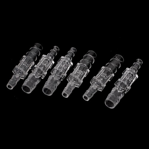 Aquarium Fish Tank Airline Tube Hose Connector Adapter 5.5mm to 7mm Dia ...