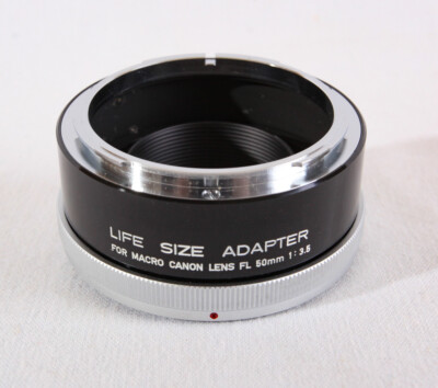 Canon Life Size Adapter for Macro FL, 50mm, 1:3.5, Pristine | eBay