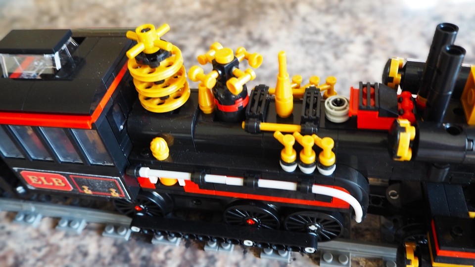 BTTF Jules Verne Time Machine Train Brick Model - 880 pieces | eBay