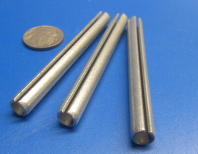 Zinc Plate Steel, Steel Slotted Roll Spring Pin, 5/16" Dia x 3.0 ...
