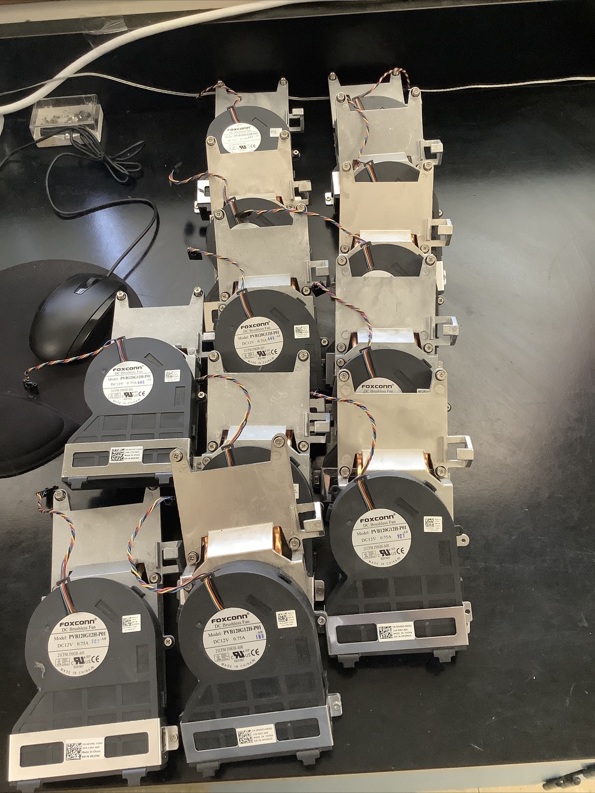 LOT of 12 Foxconn DC Brushless Fans PVB120G12H-P01 | eBay